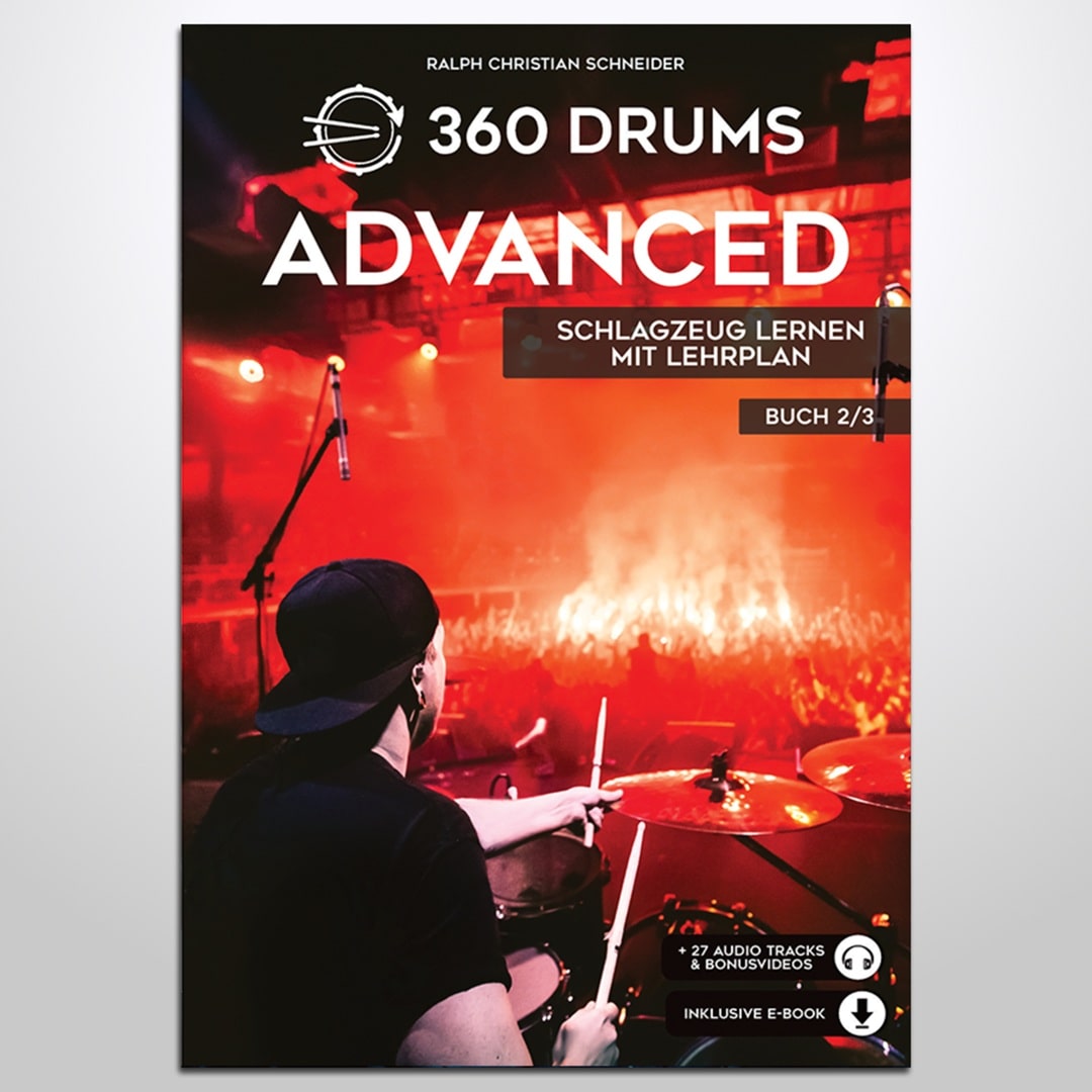 ADVANCED - Learn Drums with Lesson Plan 2 print – 360 Drums