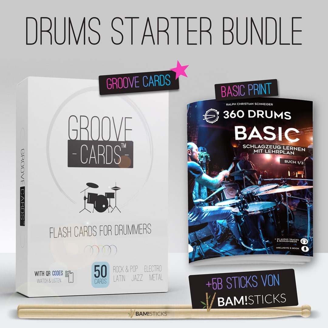 Drums Starter Bundle – 360 Drums